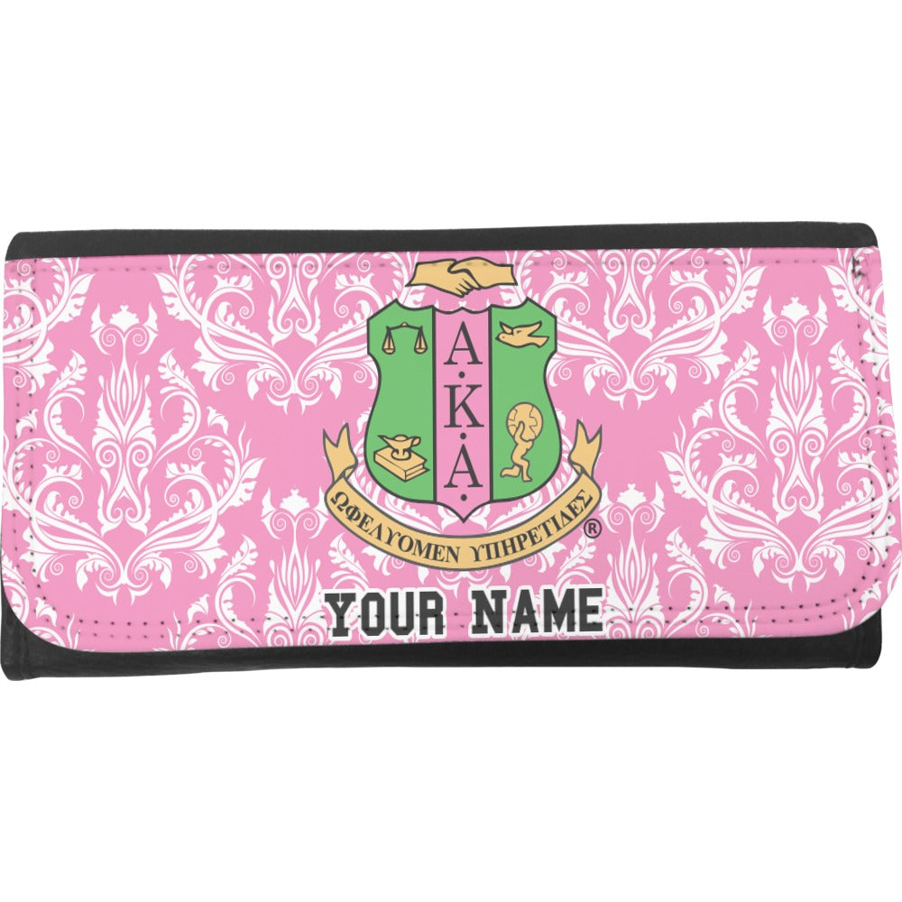 Personalized AKA Logo & Damask Ladies Wallet – Joan's Monogram