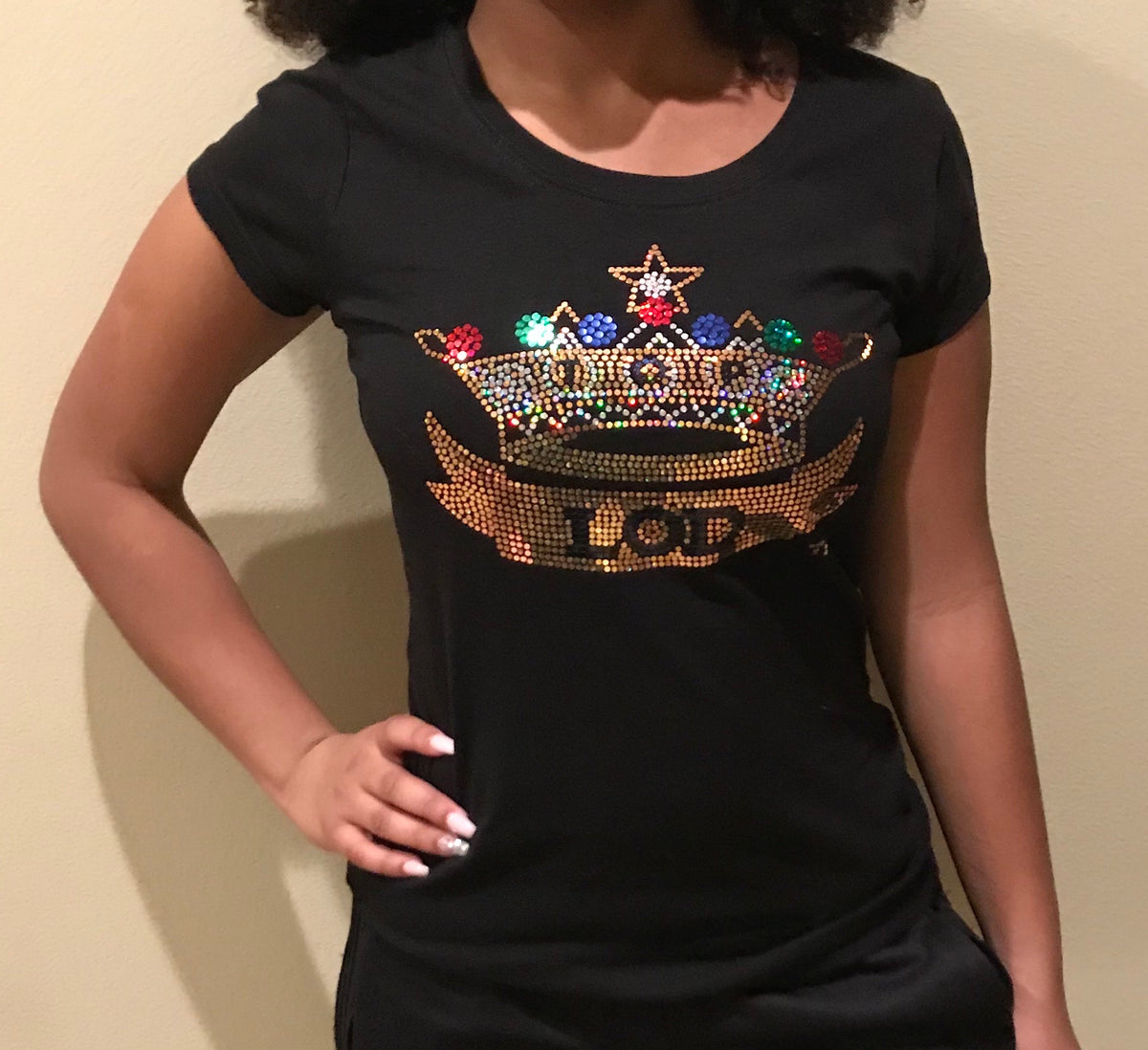 TLOD Fitted Bling T-Shirt – Joan's Monogram