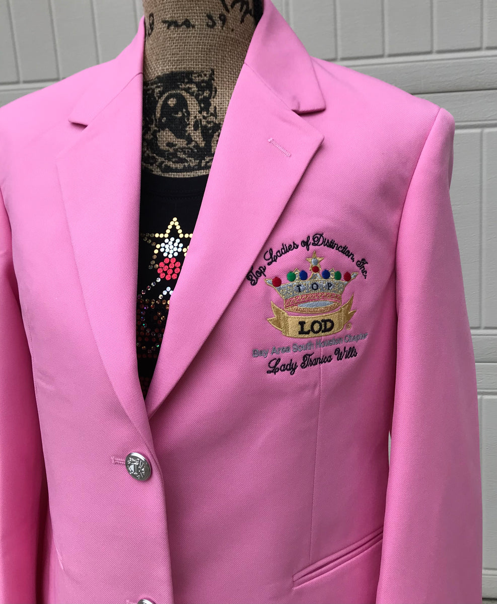 TLOD Pink Blazer Sizes 6-26 – Joan's Monogram